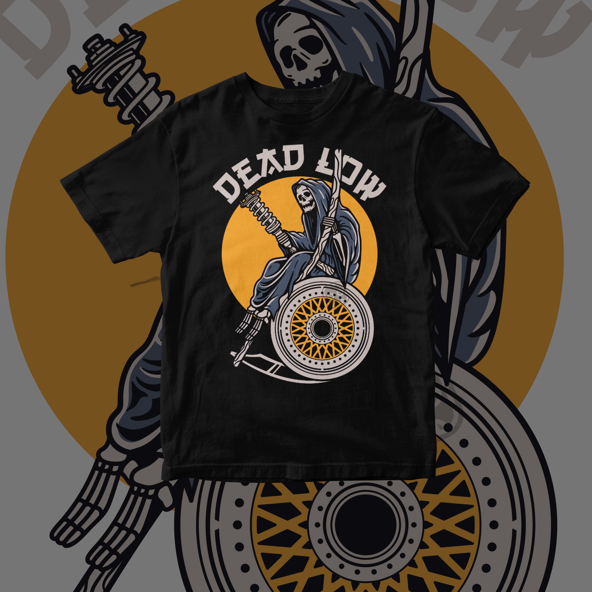 Killer Reaper Short Sleeve T-Shirt – Dead Low UK